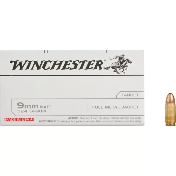 Munição Winchester NATO 124-Grain