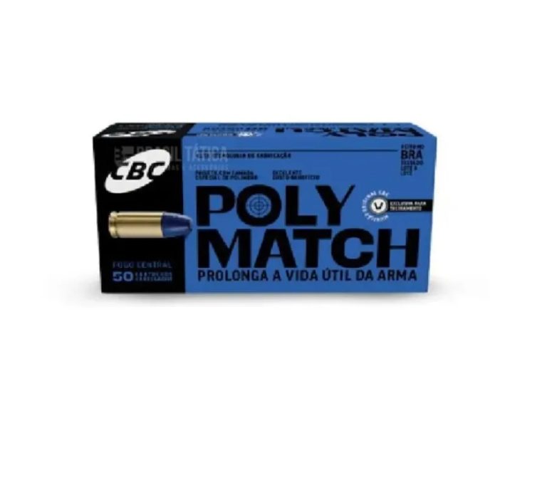 MUNIÇÃO CBC .38SPL LPC POLYMATCH 180GR - Loja Munição